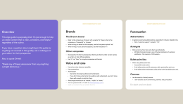 Content Writing Style Guide