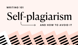 What Is Self plagiarism And How To Avoid It Writer