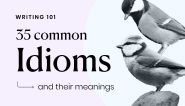 35 Common Idioms And Their Meanings Writer 35 Common Idioms And Their Meanings Writer
