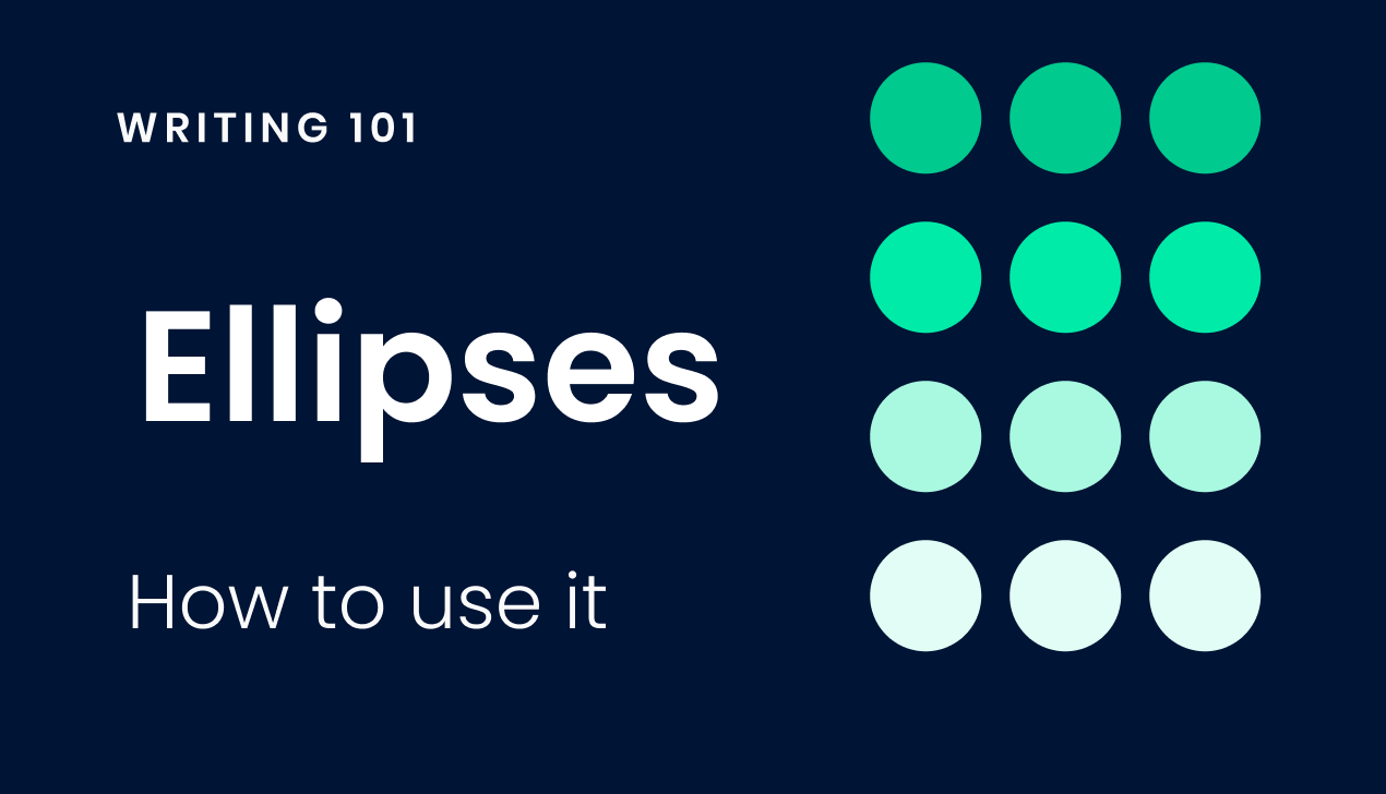 How To Use Ellipses In Your Writing Writer How To Use Ellipses In Your Writing Writer