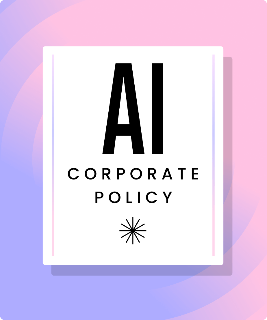 Corporate AI policy: A guide to creating one [with template] - WRITER